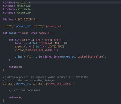 solved your task is to add code to this function in