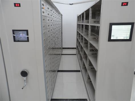 Intelligent Electrical Rolling High Density Filing Cabinet Sliding