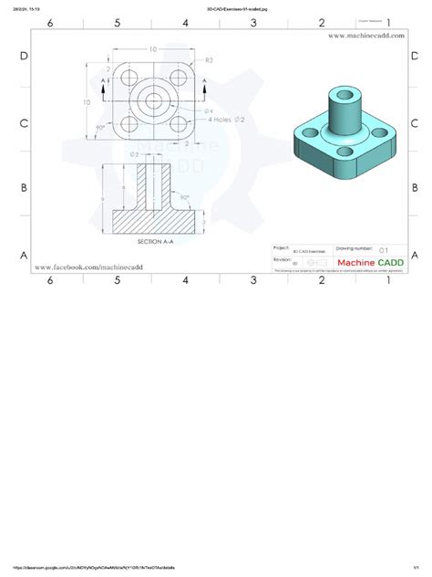3d Cad Exercises 01 Scaled Pdf