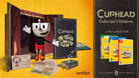 Cuphead Physical Edition And Collectors Edition Contents Detailed