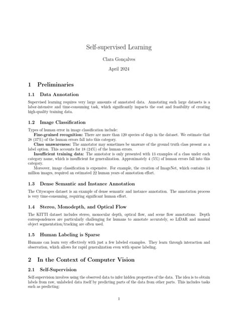 Self Supervised Learning Pdf Artificial Intelligence Intelligence