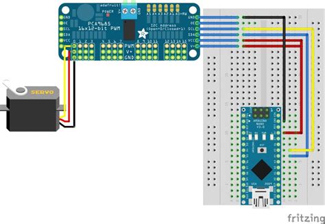 Driver I2C 16 servomoteurs testé par Jekert Drivers de moteurs et