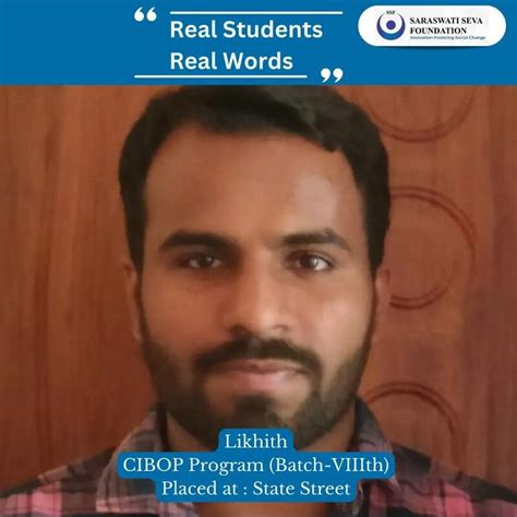 Likhith Kumar On Linkedin Meet Likhith A Rising Star Saraswati Seva Foundation