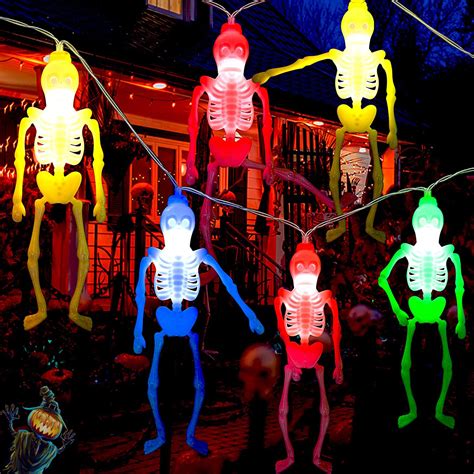 62 Off Skeleton Halloween String Lights Deal Hunting Babe