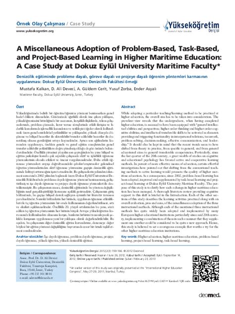 Pdf A Miscellaneous Adoption Of Problem Based Task Based And