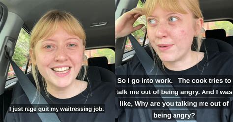 I Just Rage Quit My Waitressing Job — Server Discovers Boss Is