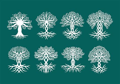 Celtic Trees Vectors 114931 Vector Art At Vecteezy