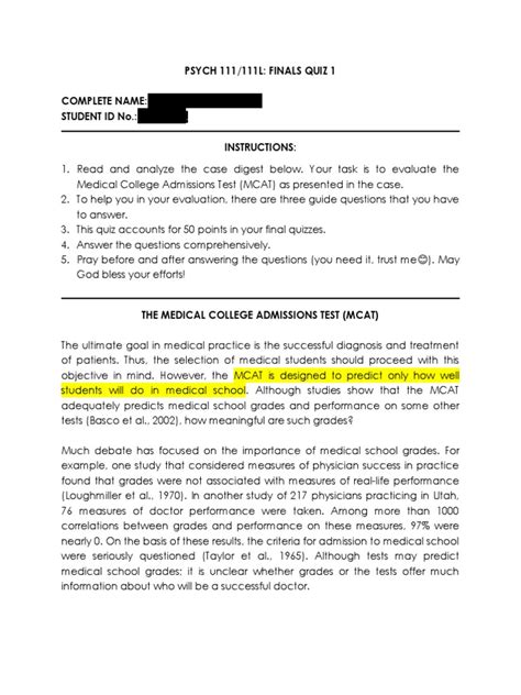 Sample Psychology Case Digest Pdf
