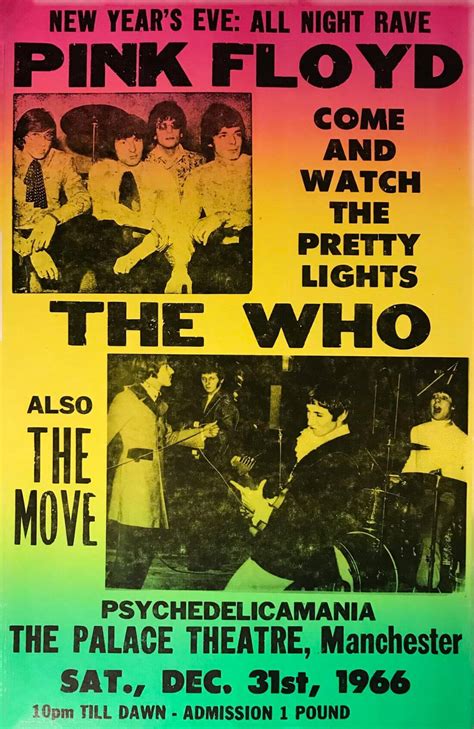 Pink Floyd Concert Posters