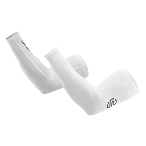Skins Unisex Series 1 Arm Sleeves White Skins Compression Nz