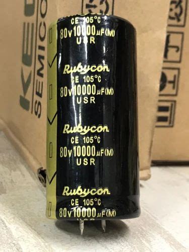 Rubycon 2 10000uf 80v Capacitor For Power Surface Mount At Best Price