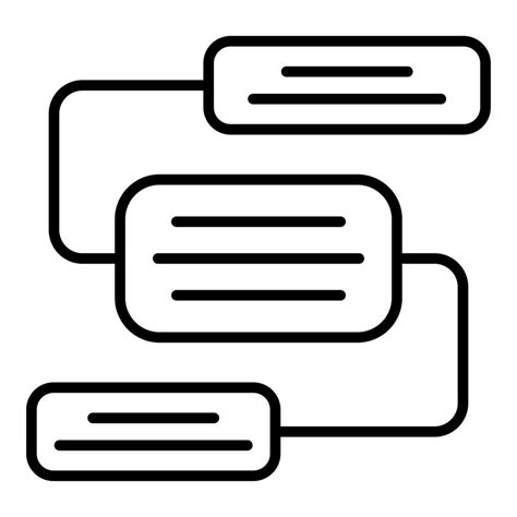 Workflow Line Icon 8277171 Vector Art At Vecteezy