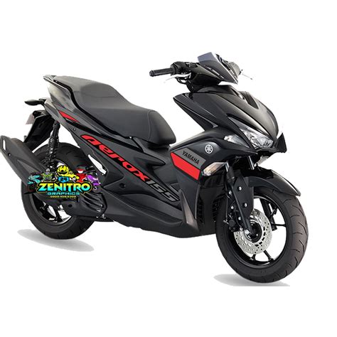 Aerox Version 1 Decals Black Bg Gray Combi 2 Shopee Philippines