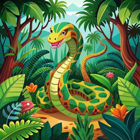 Axanthic Ball Python Insulted Stands Lake Bicycle Vector Stock Vector