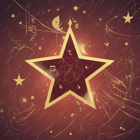 Premium Ai Image Vector Musical Notes Pentagram Background Design