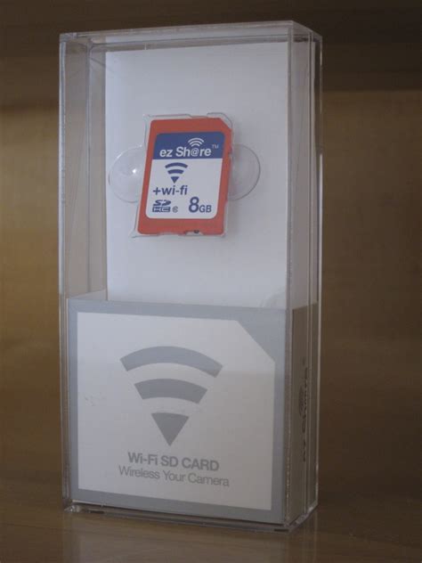 Die ez Share WiFi SDHC Karte im Einsatz