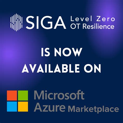 SIGA Now Available In The Microsoft Azure Marketplace SIGA