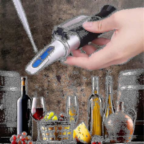Alcohol Refractometer For Spirit Alcohol Volume Percent Measurement