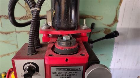 3d Printable Sieg X2 Mini Mill Belt Drive Conversion By Death4u