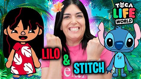 CÓmo Crear A Lilo And Stitch En Toca Life Youtube