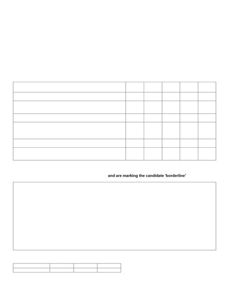 Blank Score Sheet 2020 Pdf