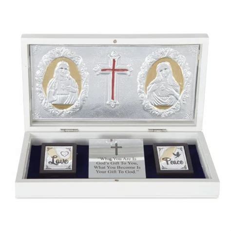 Silver Plated Jesus With Message And Beautiful Box Packing And Carry