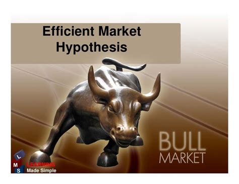 Efficient Market Hypothesis