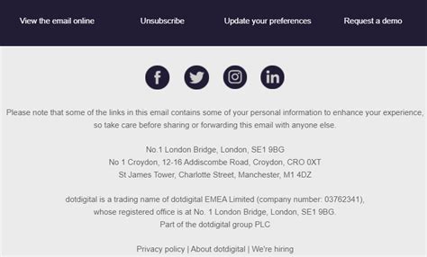 How To Create An Email Footer Design Best Practices And Examples