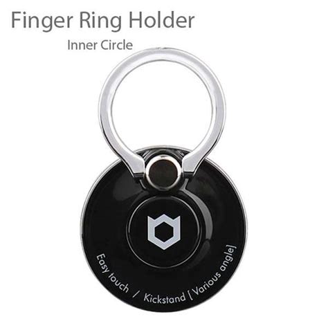 〔スマホリング〕 Iface Finger Ring Holder インナーサークルタイプ ブラック Ifaceリングicbk Hamee｜ハ