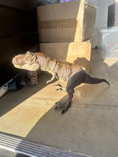Mattel Jurassic World Tyrannosaurus Rex Action Figure T Rex Dinosaur