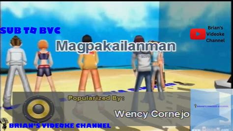 Magpakailanman Wency Cornejo Karaoke Youtube