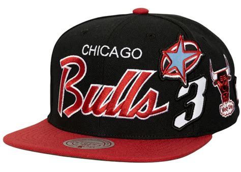 Billie Eilish X Mitchell And Ness Chicago Bulls Nba Be Patch Snapback
