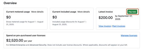 Managing Invoices For Your Enterprise Github Docs