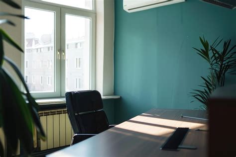 Modern Office Workspace Premium Ai Generated Image