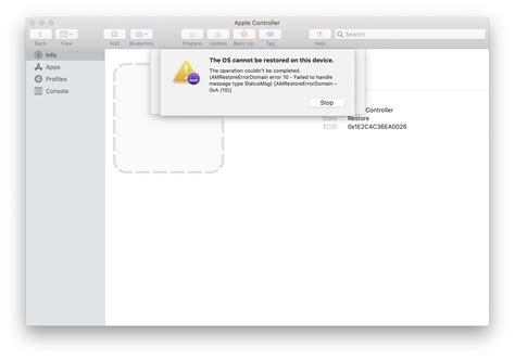 how to restore bridgeos on a t2 mac boot a mac to dfu mode