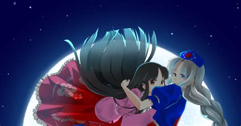 東方project 輝夜と永琳 ミユアリスのイラスト Pixiv