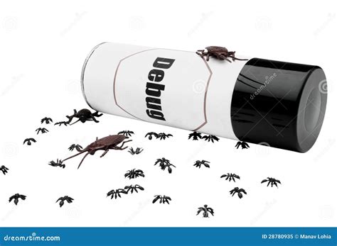 Ants And Cockroaches Near Insect Repellent Stock Image Image Of