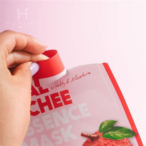 Mascarilla En Velo De Farmstay Con Lyche Farmstay Real Lychee Essence
