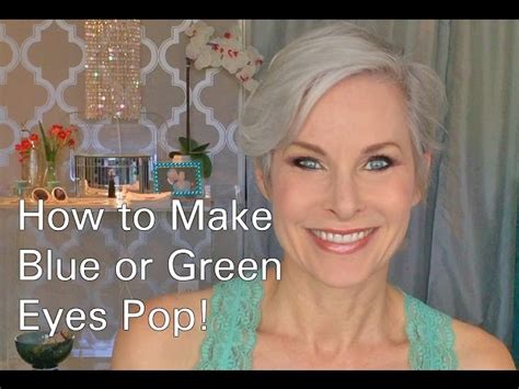 Makeup For Blue Eyes And Silver Hair Saubhaya Makeup
