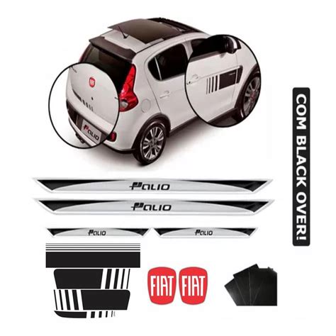 Adesivo Faixa Kit Soleira Capo Emblema Attractive Palio Shopee Brasil