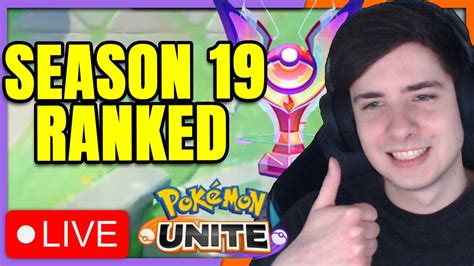 1 SoloQ RANKED In SEASON 19 Request Pokemon Unite YouTube