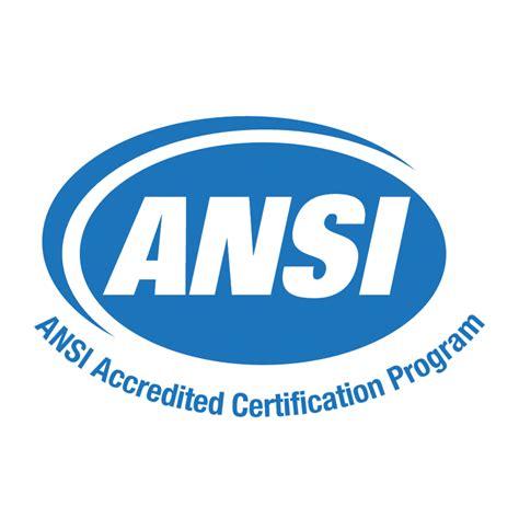Ansi Accredited Certification Program ⋆ Free Vectors Logos Icons And