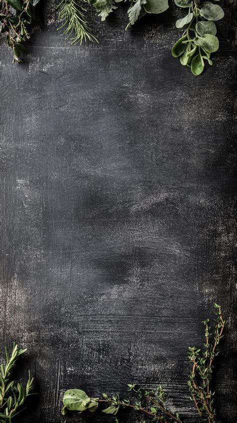 Dark Rustic Chalkboard Background Premium Ai Generated Image