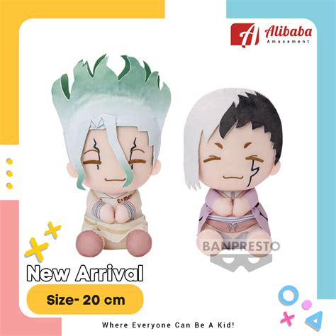 Drstone Big Plush~senku Ishigami Gen Asagiri~ Alibaba Amusement In