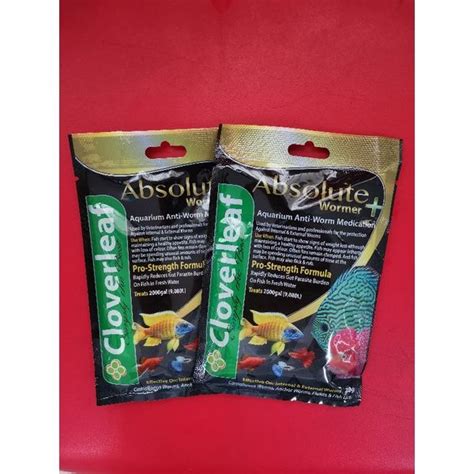 Dewormer For Fish Cloverleaf Absolute Wormer Lazada Ph