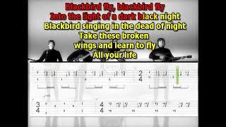 Blackbird Beatles Isolated Leadvocal Tapping Feet Paul Lyrics Chords Tabs Chords Chordify