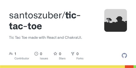 Github Santoszubertic Tac Toe Tic Tac Toe Made With React And Chakraui