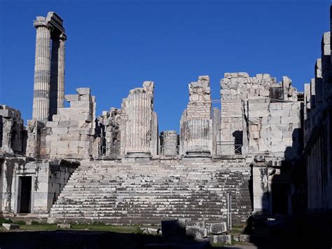 Memorias Bizantinas Didim Dídima Templo De Apolo