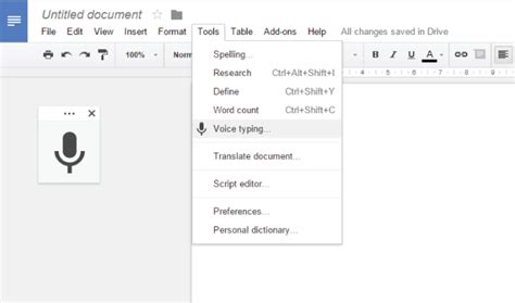 Google Docs Killer New Feature Voice Typing MD