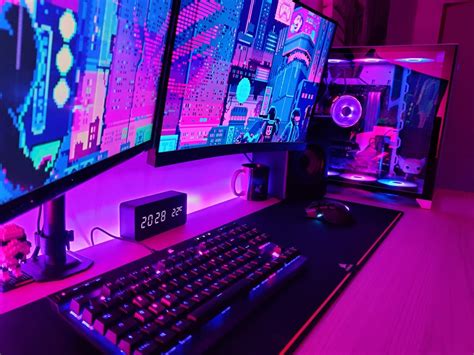 This Is My Synthwave Setup R Battlestations